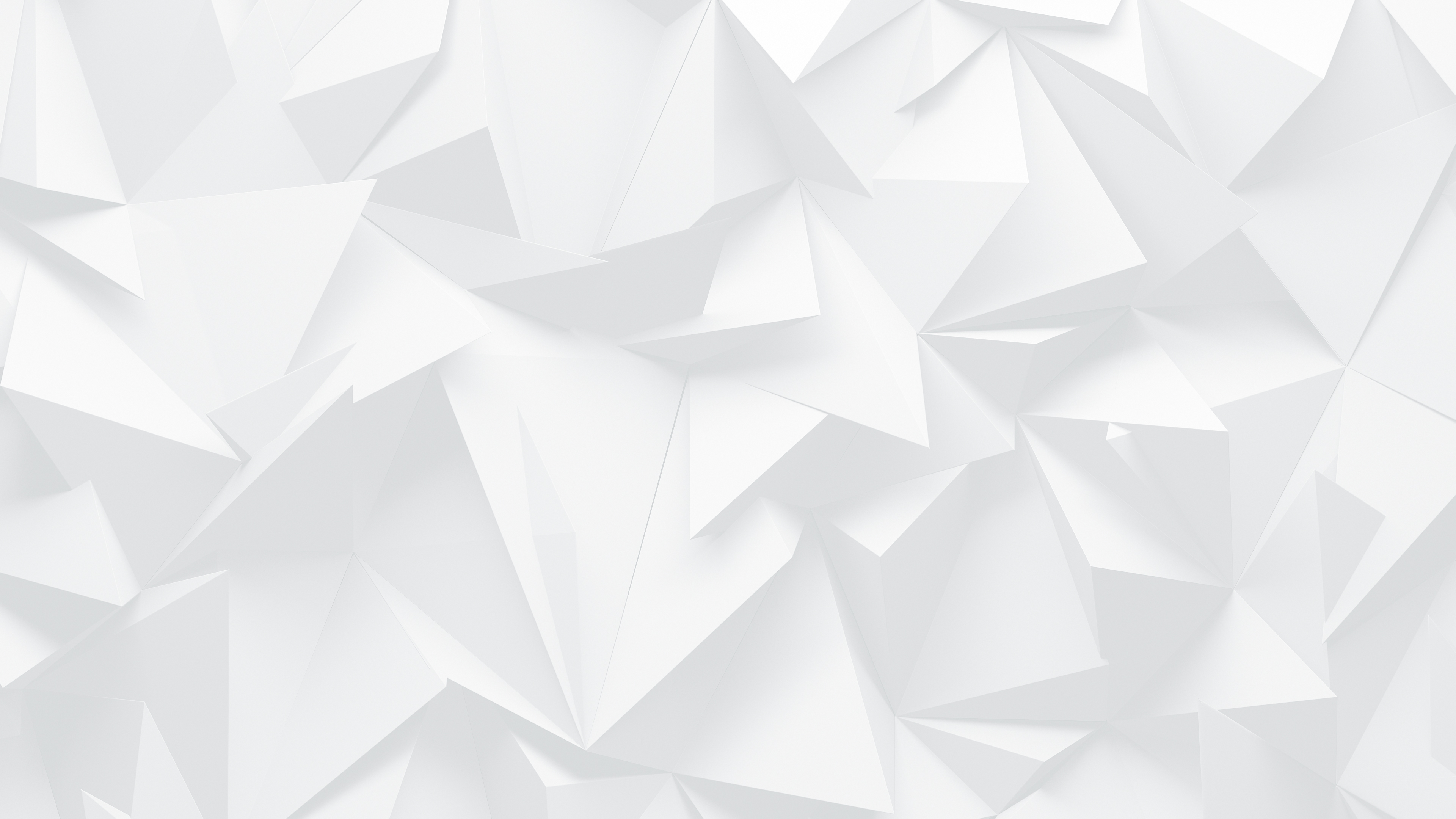 White Polygons 01 | Keene Web Design